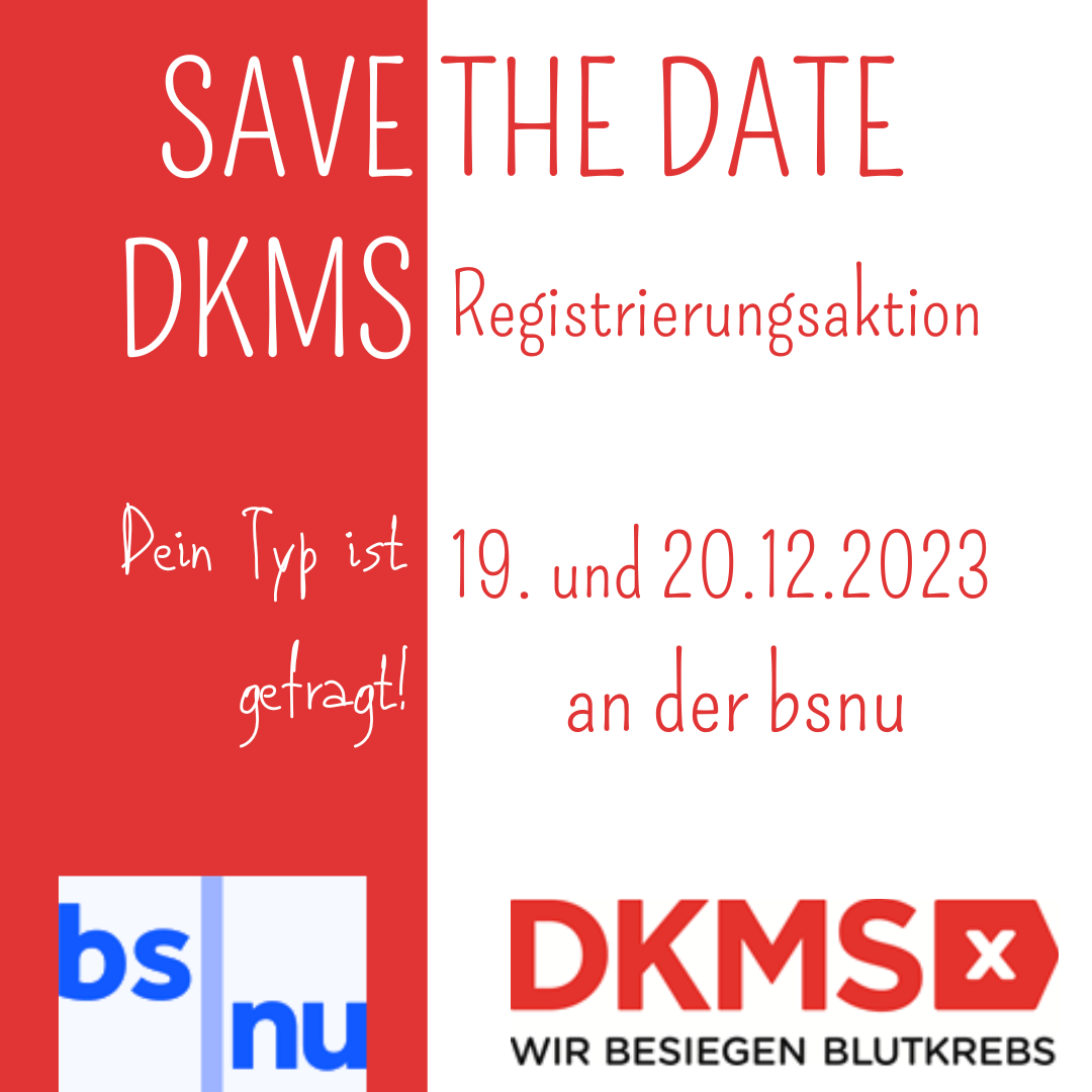DKMS-Registrierungsaktion - Staatliche Berufsschule Neu-Ulm